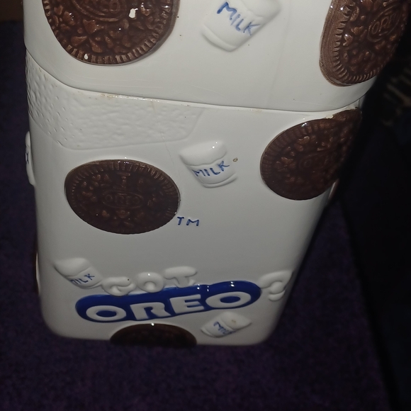 Accents | Oreo Cookie And Milk Design Container | Poshmark